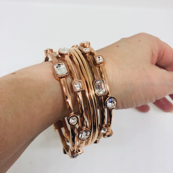 R.J. Graziano | Jewelry | 7rj Graziano Rose Gold Bracelets With ...